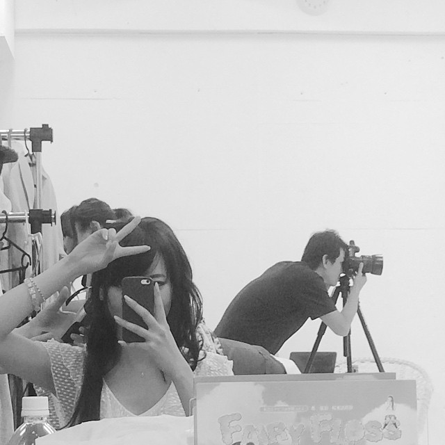 @森園れん: Shooting now.... - Moe Zine