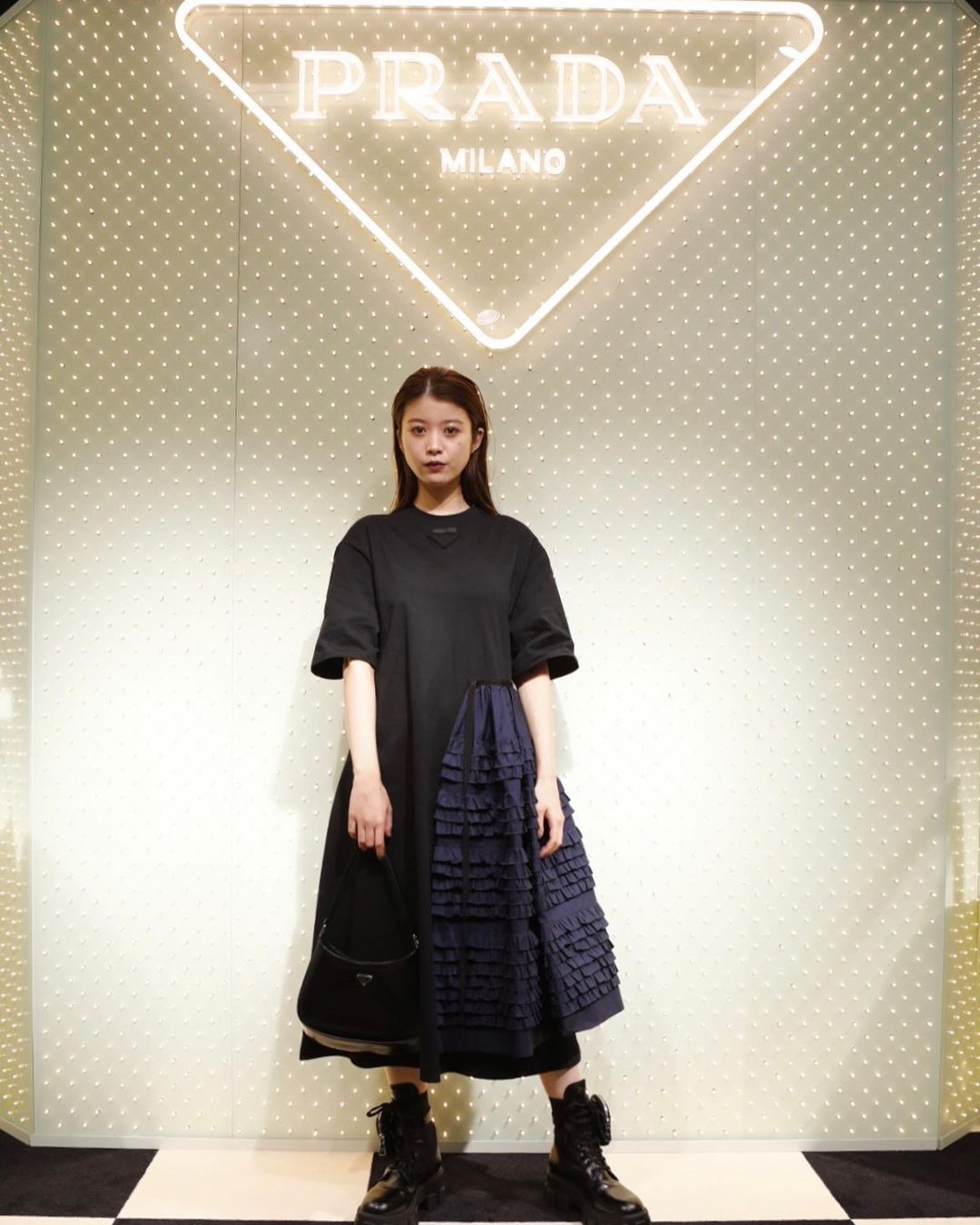 @馬場ふみか: . @prada #pradaenchanted #pradacleo 12/22まで新宿伊勢丹にてポップアップストア開催中 ...