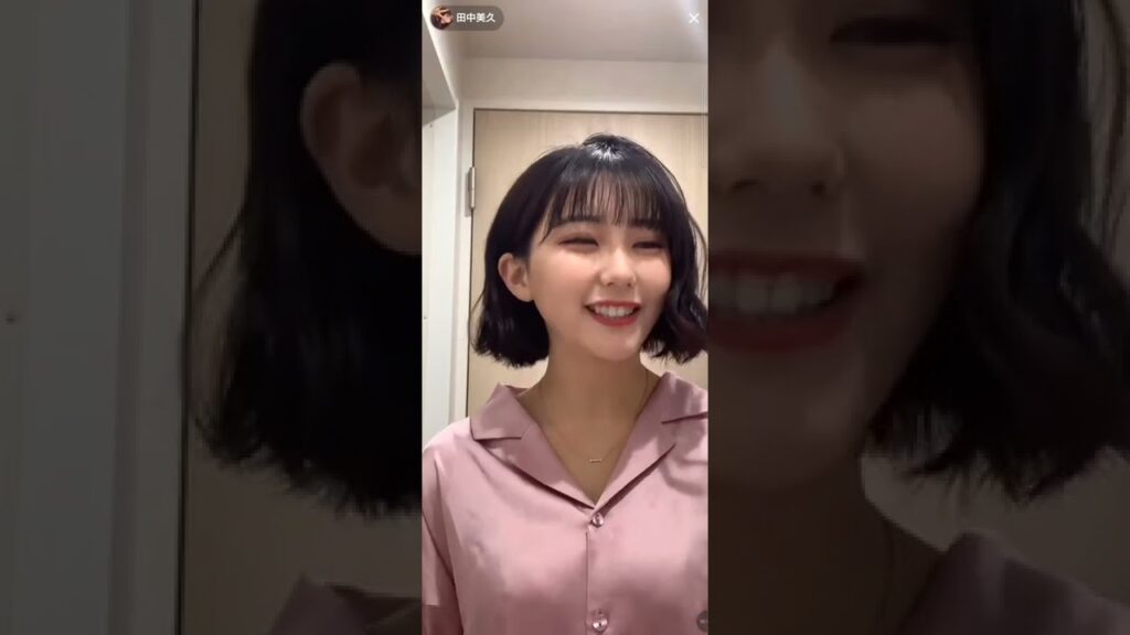 11月27日 田中美久 TikTokLive - Moe Zine