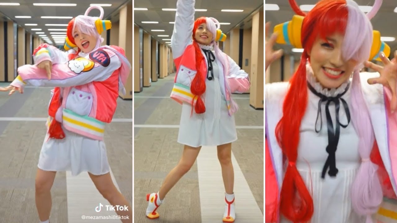 【tiktok】永島優美アナがadoの『新時代 ウタ From One Piece Film Red 』踊ってみた！ Moe Zine