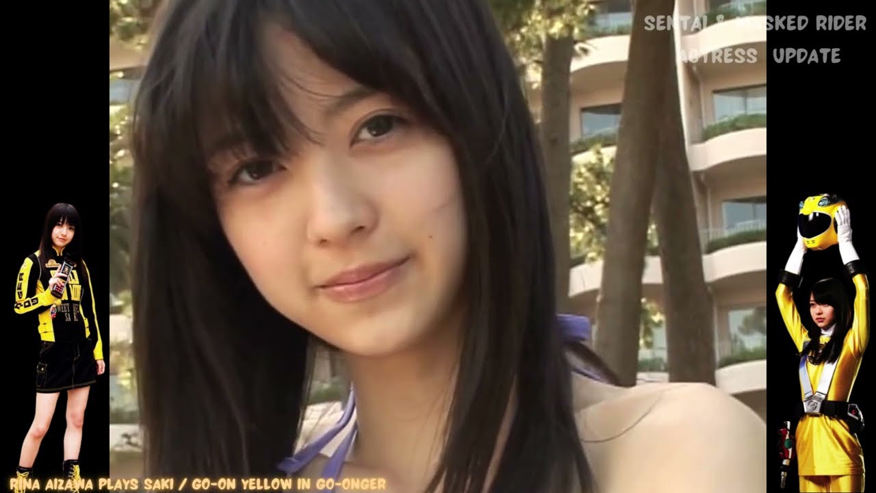 Rina Aizawa ( 逢沢りな ) plays Saki in Go-Onger 2009 - Part 1 - Moe Zine