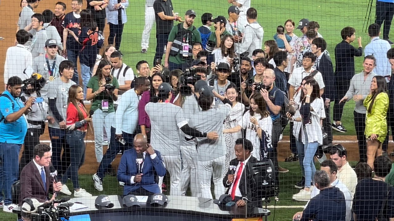 NY出張48-c『WBC 侍ジャパン 選手が奥様と優勝を喜ぶ』 板野友美 衛藤美彩 石橋杏奈 ゆり香【4K】 - Moe Zine
