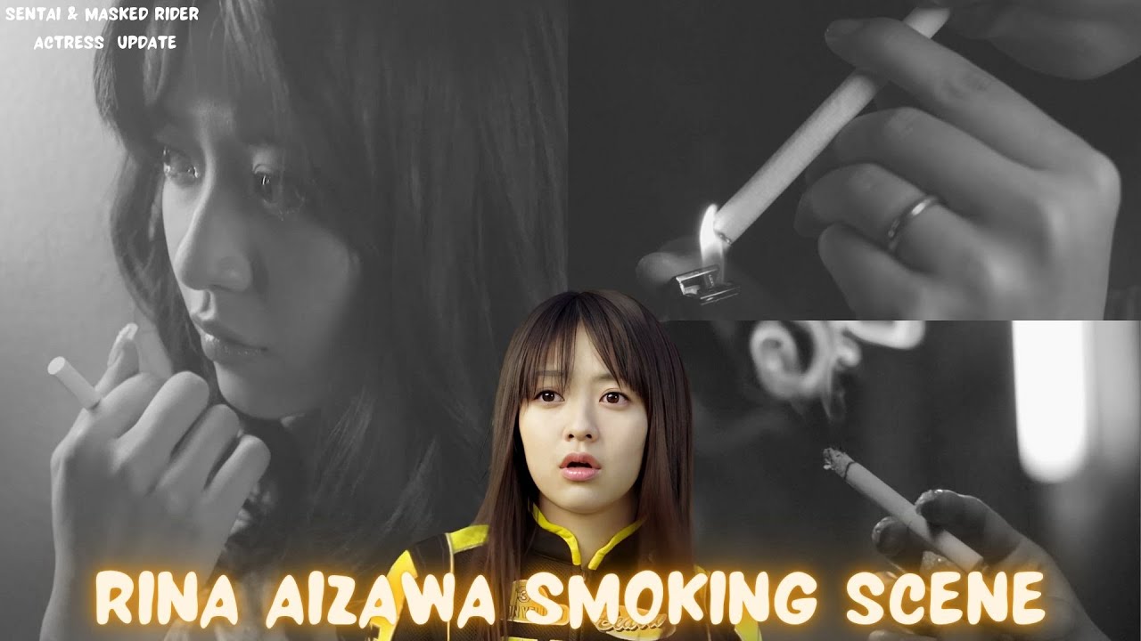Rina Aizawa ( 逢沢りな ) plays Saki Rouyama & Go-On Yellow in Go-Onger - Kiss Scene - Moe Zine