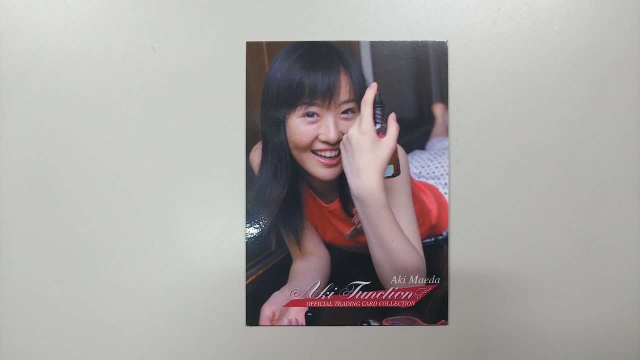 前田 亜季 トレーディングカード RG013/AKIFunction #PR - Moe Zine