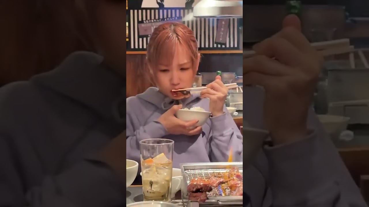 肉が嚙み切れないモモコさんが可愛いw - Moe Zine