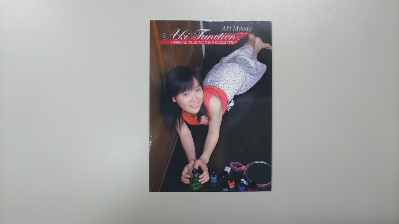 前田 亜季 トレーディングカード RG015/AKIFunction #PR - Moe Zine