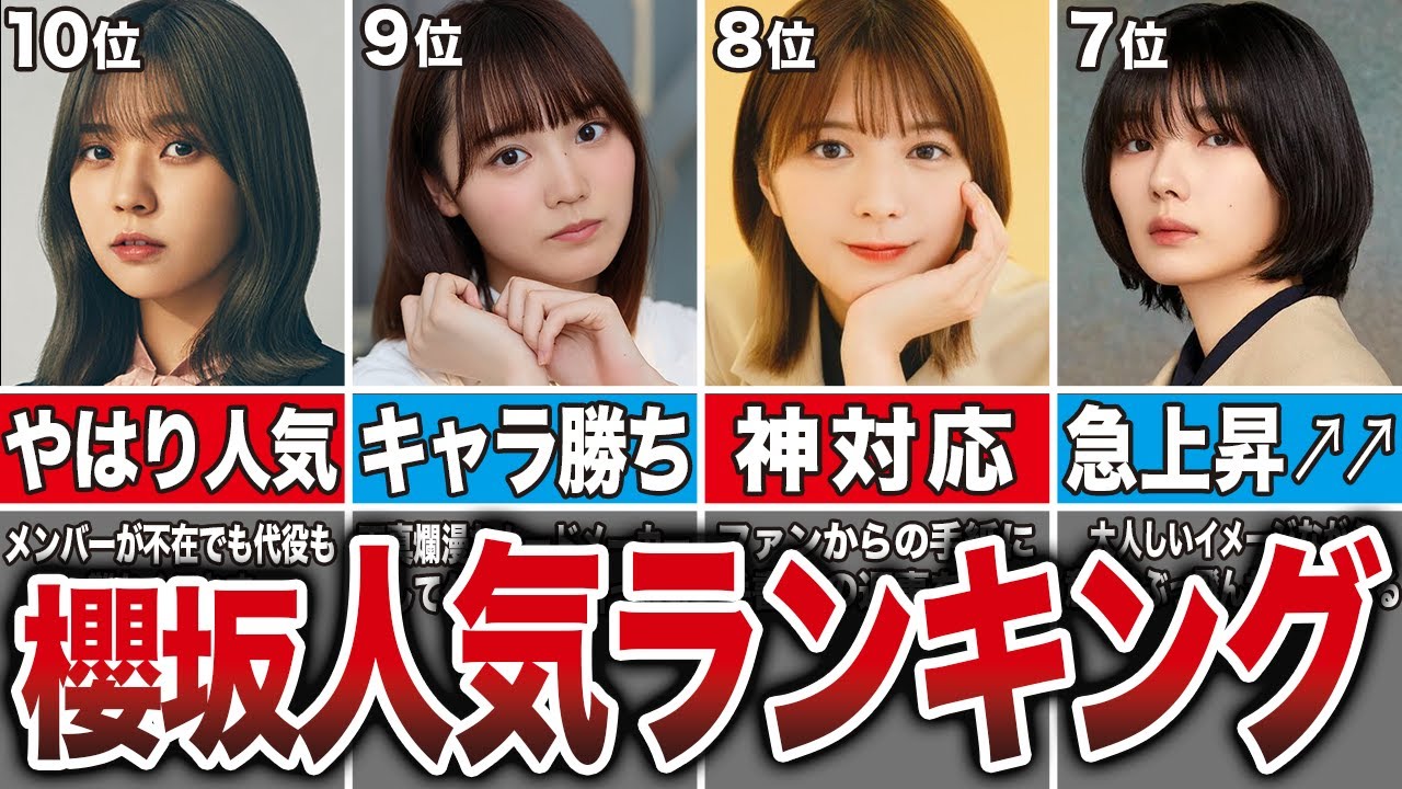【2023年最新】ミーグリ完売から見た櫻坂メンバー人気ランキング Moe Zine