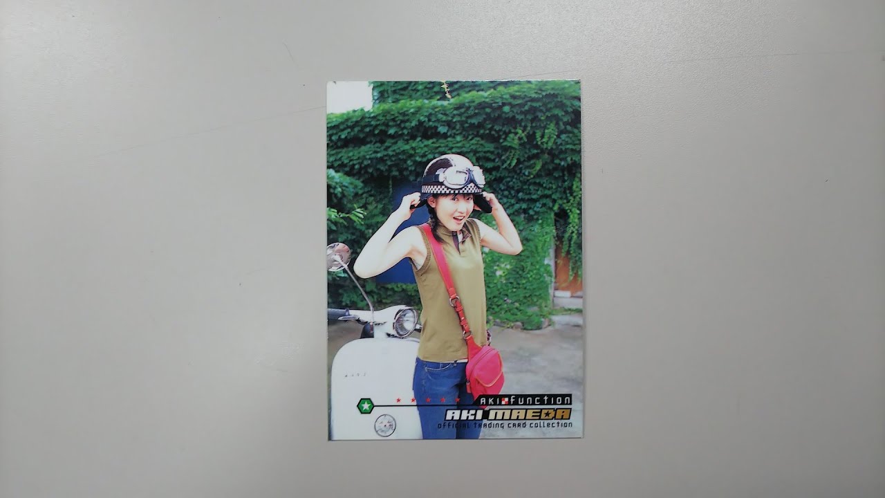 前田 亜季 トレーディングカード RG040/AKIFunction #PR - Moe Zine