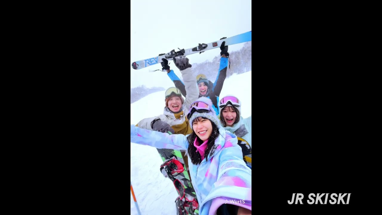 俳優・南沙良がスキーに初挑戦 「JR SKISKI」新TVCM「冬を取り戻すんだ。」篇 - Moe Zine