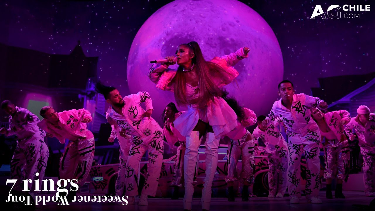 Ariana Grande - 7 rings (sweetener world tour DVD) - Moe Zine