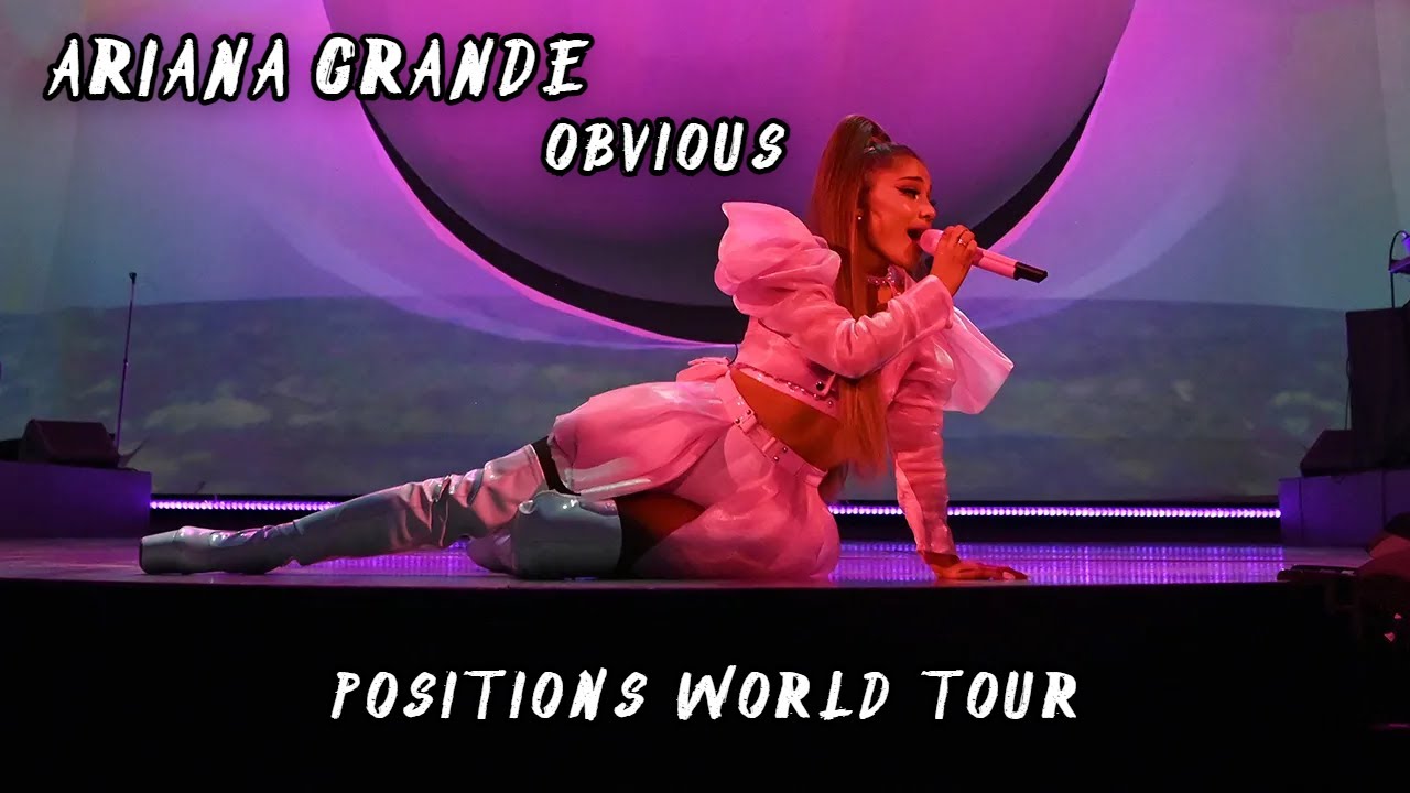 ariana grande - intro interlude / obvious (positions world tour live concept) - Moe Zine