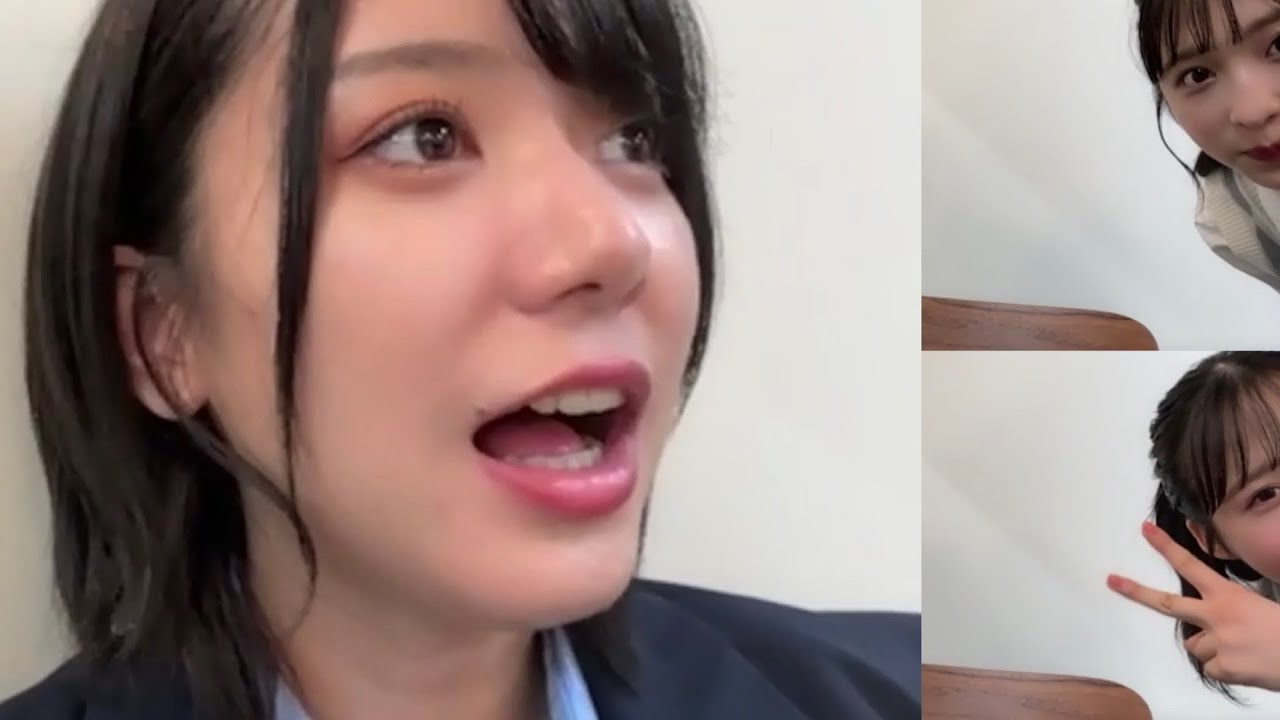 大西桃香の配信に乱入し乗っ取る小栗有以 AKB48 - Moe Zine