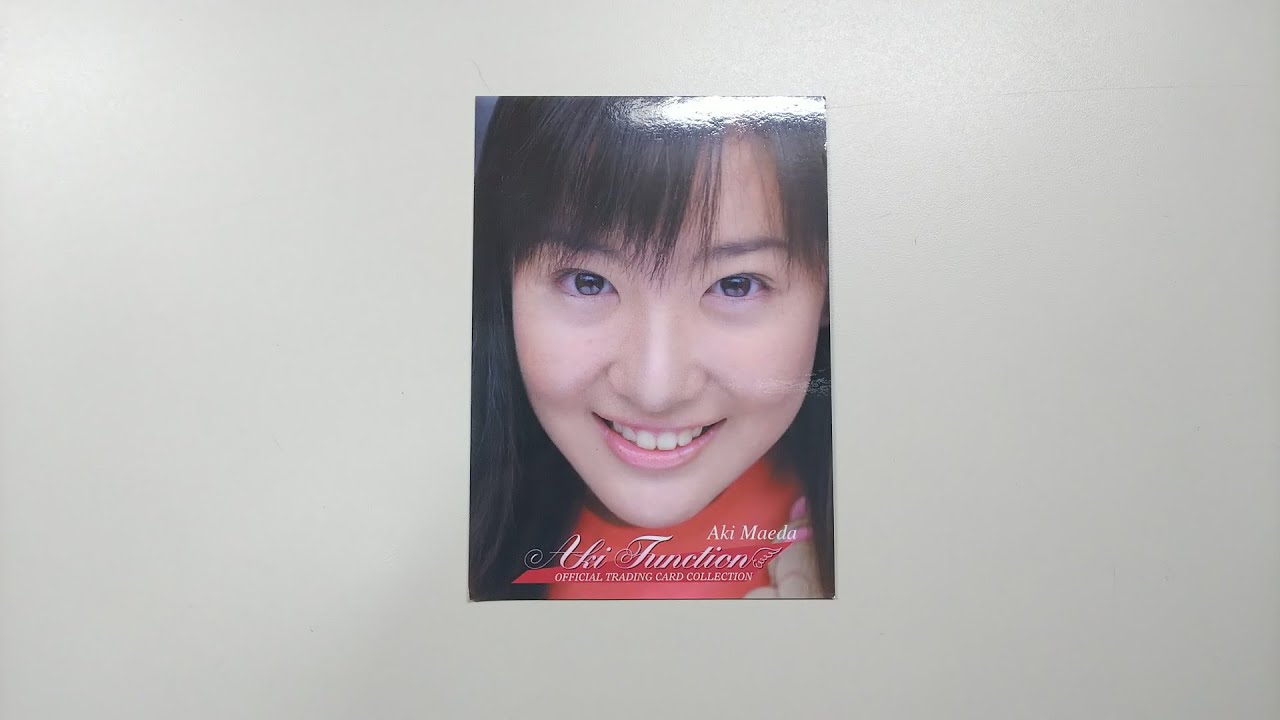 前田 亜季 トレーディングカード RG011/AKIFunction #PR - Moe Zine