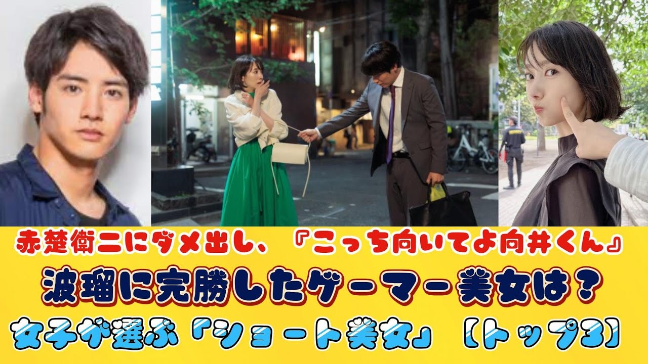 赤楚衛二にダメ出し、『こっち向いてよ向井くん』波瑠に完勝したゲーマー美女は?女子が選ぶ「ショート美女」【トップ3】 Moe Zine