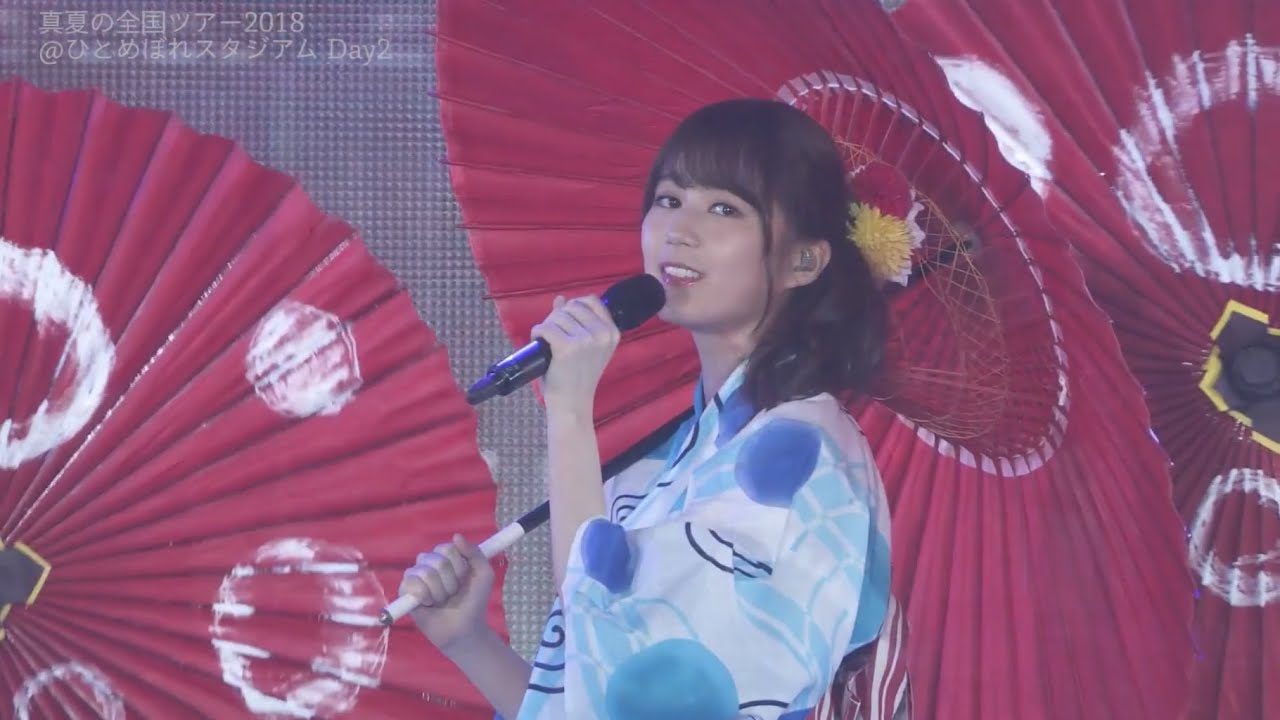 Mizutama Moyou - Nogizaka46 Manatsu no Zenkoku Tour 2018 @Miyagi Day 2 (水玉模様 - 乃木坂46真夏の全国ツアー2018 ...