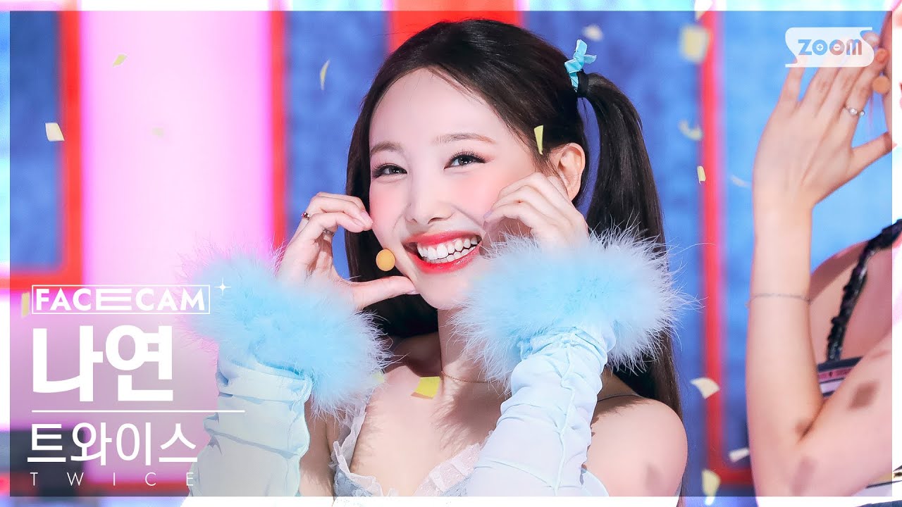 [페이스캠4K] 트와이스 나연 'Talk that Talk' (TWICE NAYEON FaceCam) @SBS Inkigayo 220828 - Moe Zine