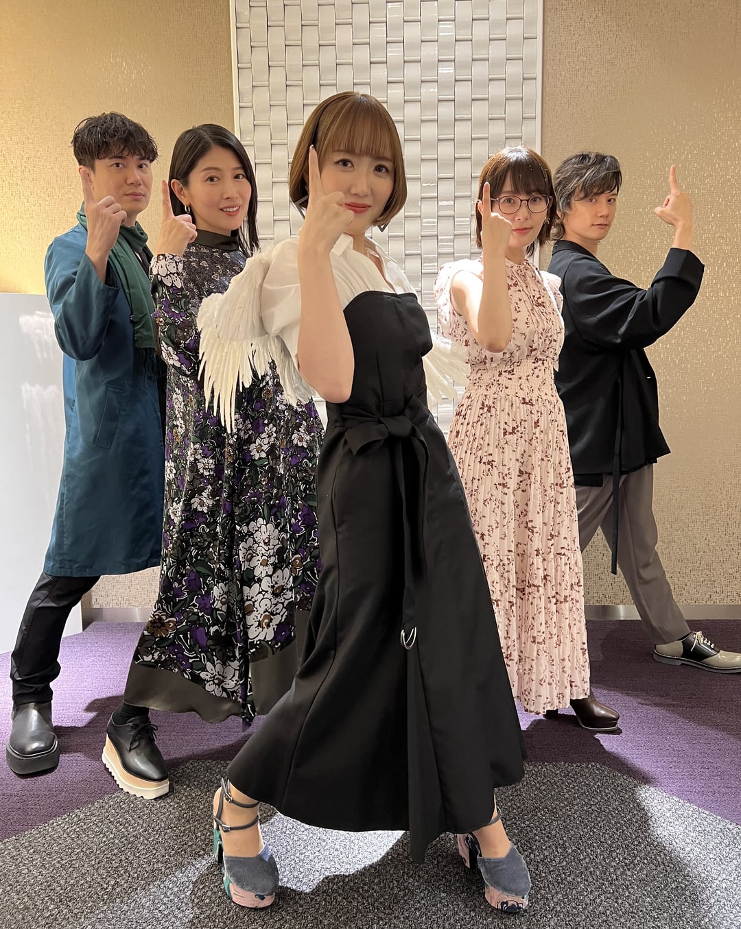 Suzuki Tatsuhisa, Chihara Minori, Yamaoka Yuri, Taneda Risa, and KENN from the「Kyoukai no Kanata ...