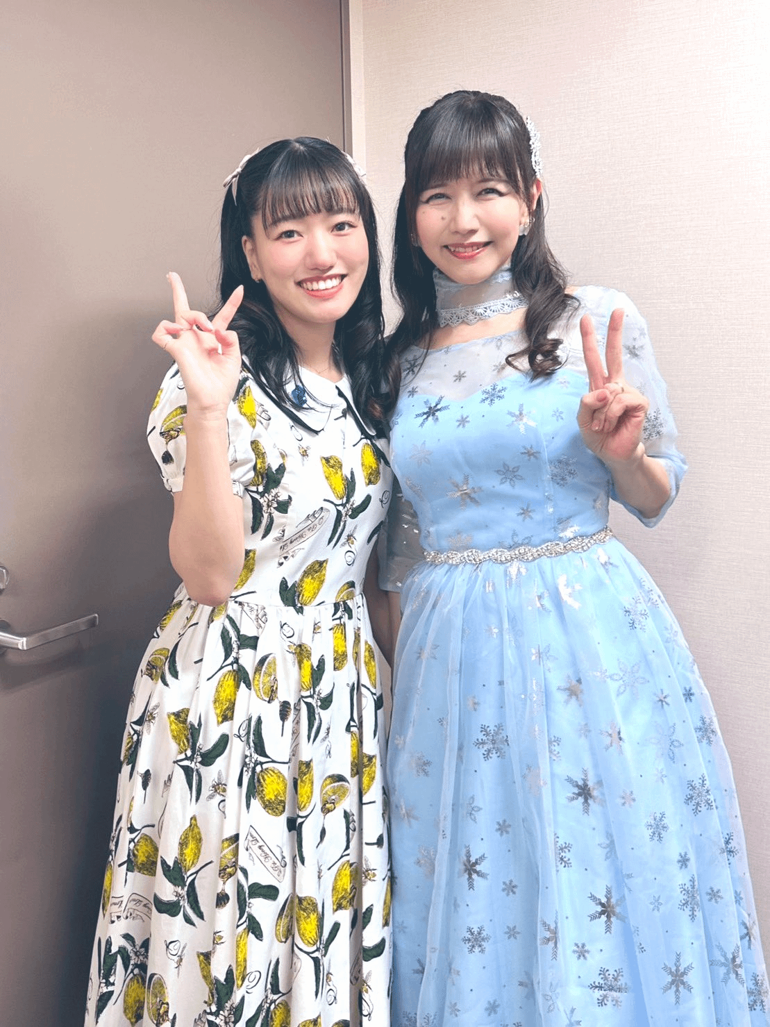 Inoue Honoka and Inoue Kikuko from Kikko-san's Seiyuu Debut 35th ...