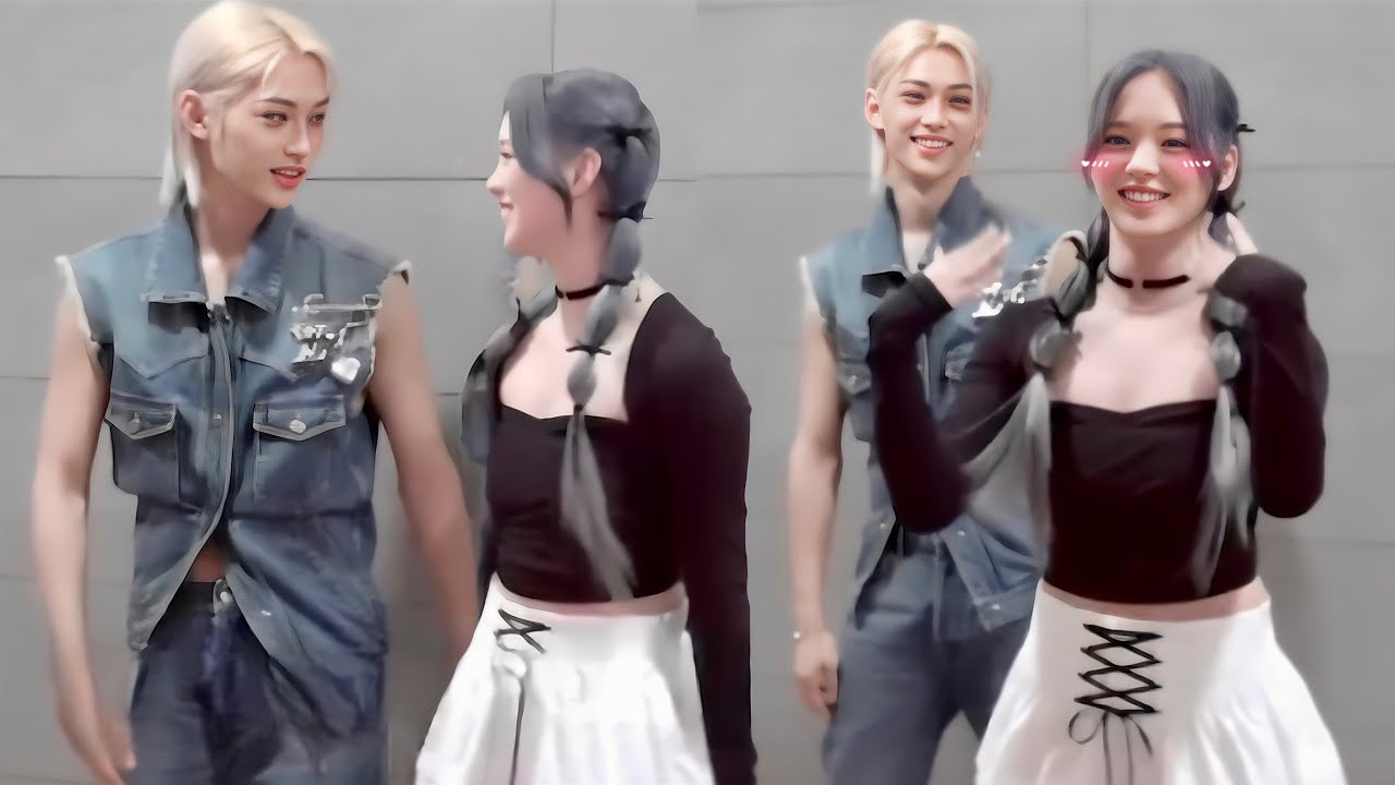 NiziU RIO & Stray Kids FELIX Behind The Scenes | CUTE Moments at ...