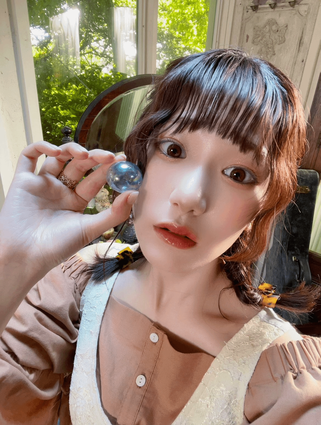 Okasaki Miho from Her「Kokoro Travel」MV Shoot - Moe Zine