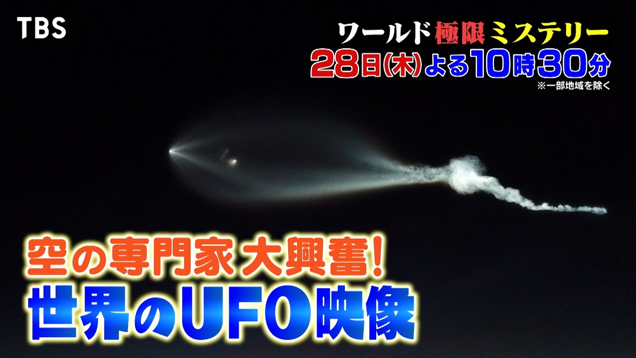 屋根裏にいた宇宙人!? 埼玉にいた妖精!? 世界中のUFO･UMA･超人･不可思議映像SP!!『衝撃映像100連発＆動物スクープ＆極限ミステリー』12/28(木)【TBS】 - Moe Zine