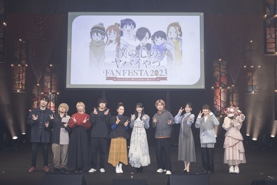 Youmiya Hina, Han Megumi, Horie Shun, Asai Ayaka, Tanezaki Atsumi, and Toyosaki Aki from『Boku no ...