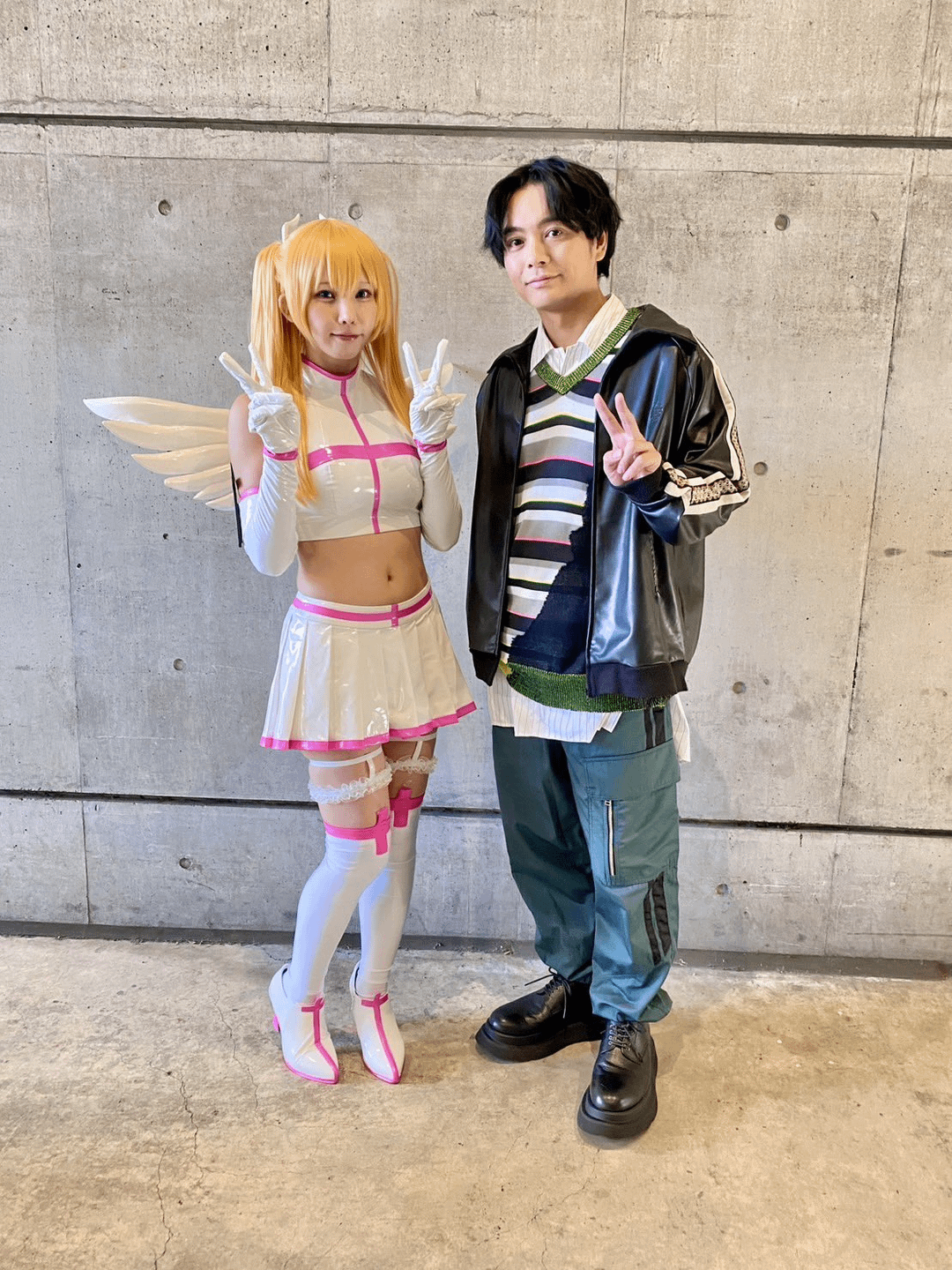Kito Akari, Enoki Junya, Maeda Kaori, and Yamane Aya from Jump Festa ...