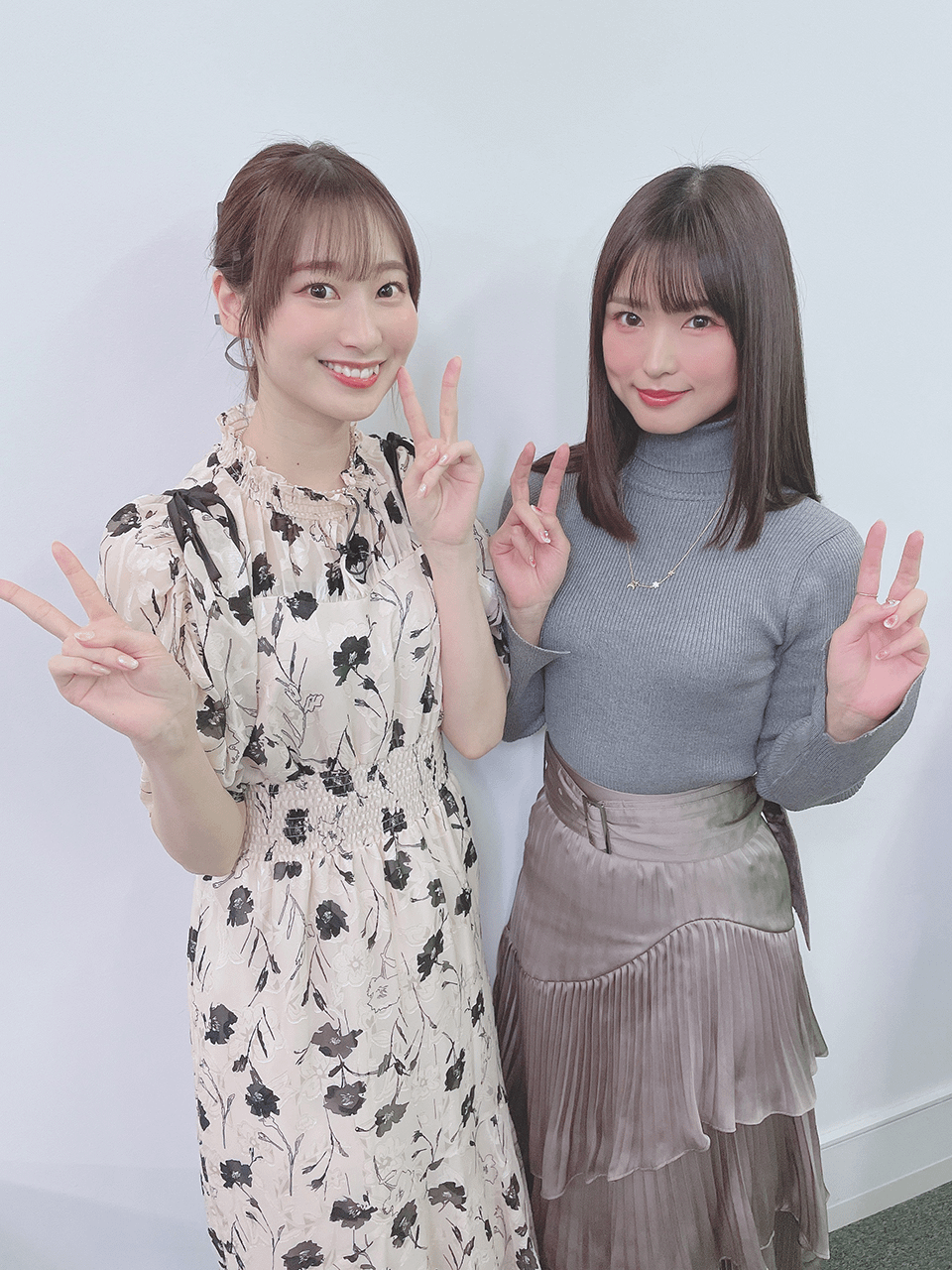 Yamashita Nanami and Fushigami Mai from Nanamin no Negoto #59 - Moe Zine