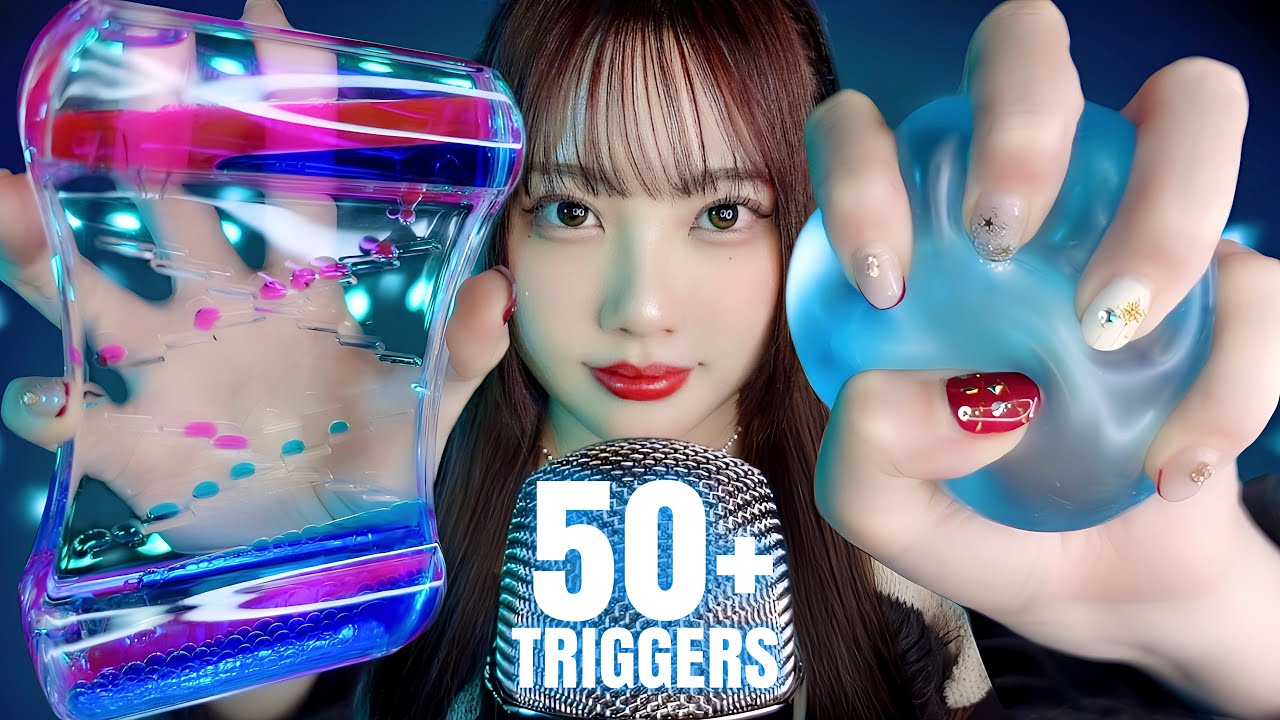 【ASMR】タッピング＆オノマトペで眠る😪50種類＋の音(囁き声,マウスサウンド,咀嚼音,お客様からのプレゼント！) - Moe Zine