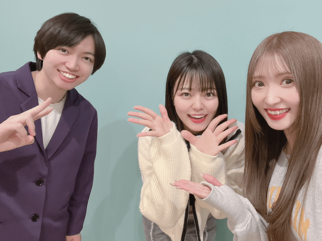 Chiba Shouya, Suzushiro Sayumi, and Shiraishi Haruka from ONSEN！SHOW・TIME！#34 - Moe Zine