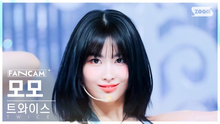 [안방1열 직캠4K] 트와이스 모모 'ONE SPARK' (TWICE MOMO FanCam) @SBS Inkigayo ...