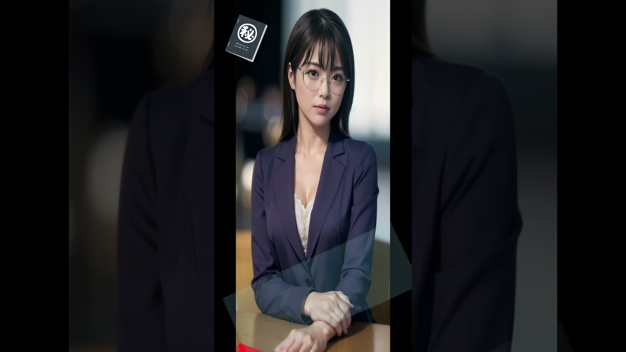 ピタ止めチャレンジ！OL女子6 #aiart #beauty #lookbook - Moe Zine