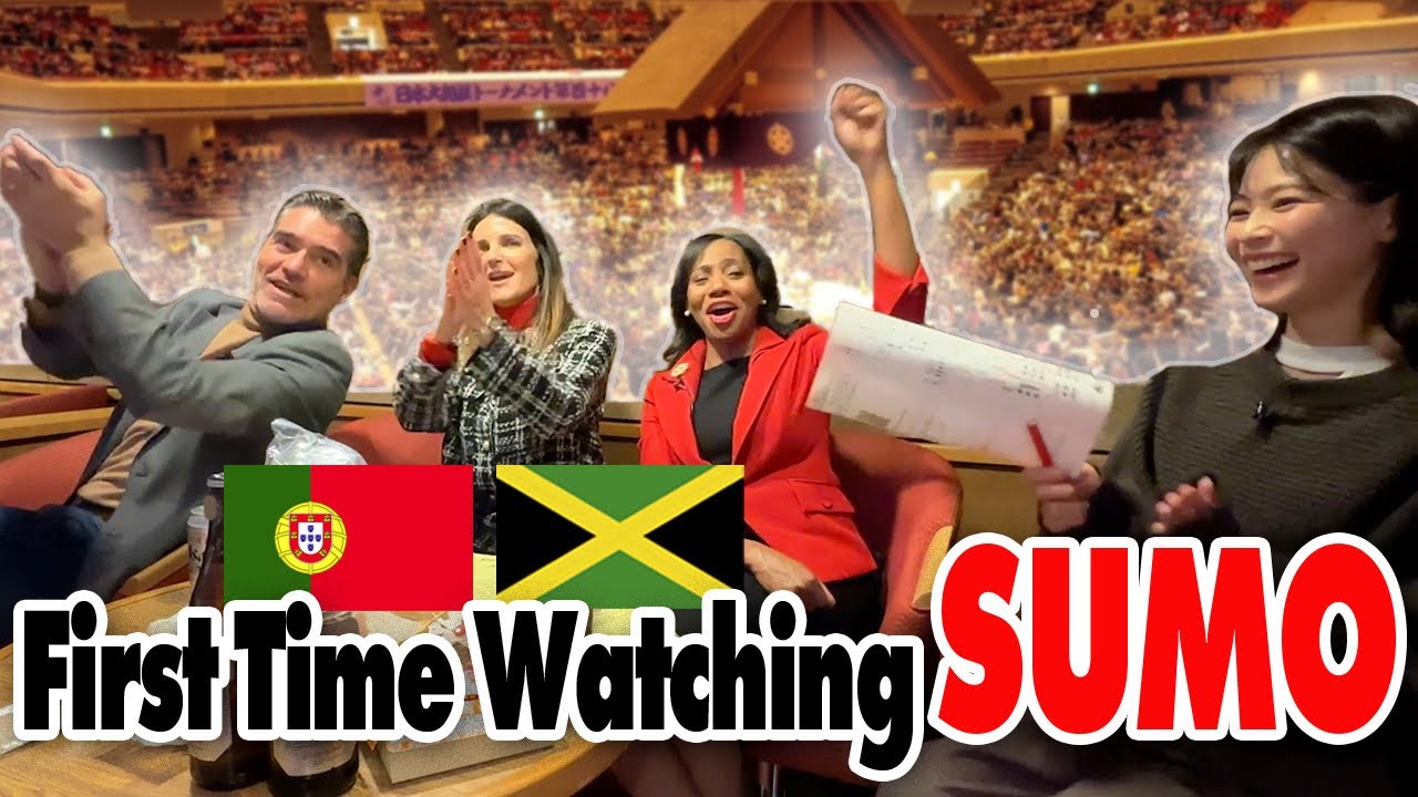 【初SUMO観戦】ポルトガル＆ジャマイカ大使が日本の相撲を大絶賛！フジ鈴木唯アナWBC初登場♪ - Moe Zine