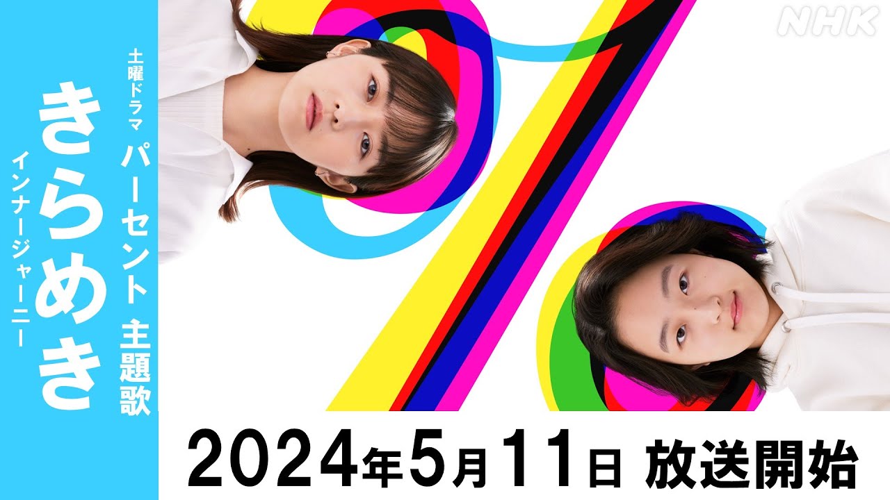 [パーセント] 主題歌 インナージャーニー「きらめき」2024年5月11日放送スタート！伊藤万理華・和合由依 出演！| 土曜ドラマ | NHK - Moe Zine