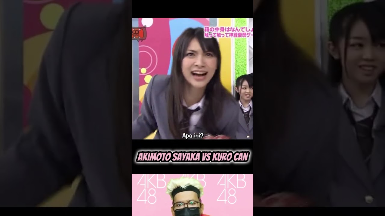 Akimoto Sayaka VS Kuro can - AKB 1ji 59fun Ep.7 | AKBINGO! | #short #shorts #shortvideo - Moe Zine