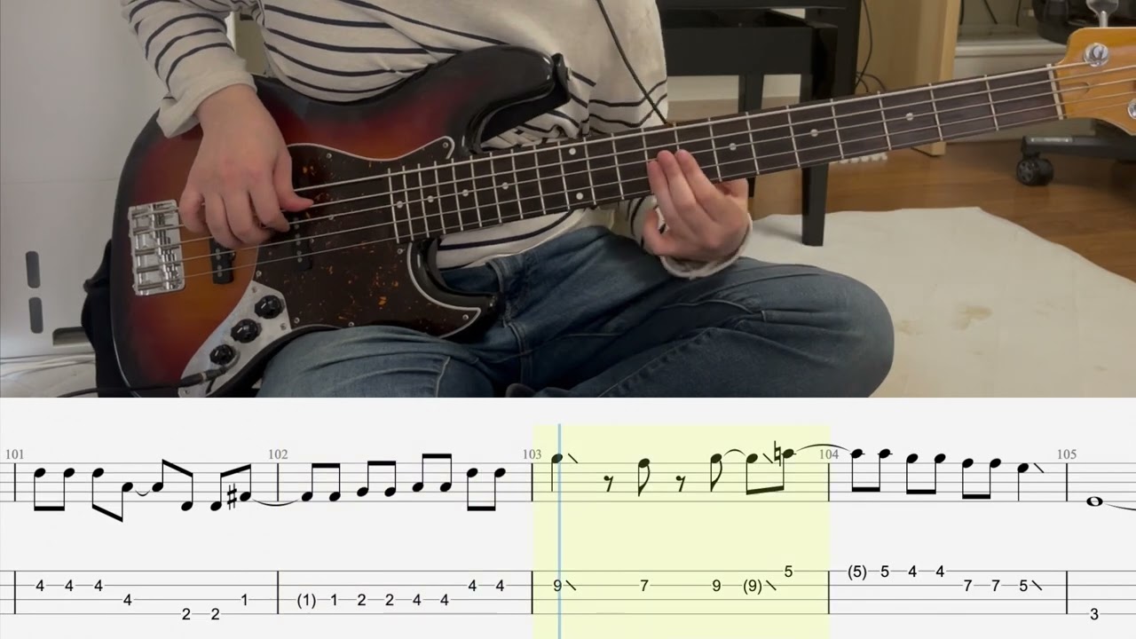 【Bass Tab】中川 翔子 - 空色デイズ (Bass Cover) - Moe Zine