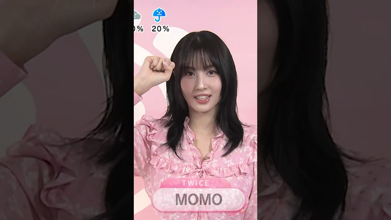 MOMOのめざましじゃんけんがカワイイと話題に【TWICE】 - Moe Zine