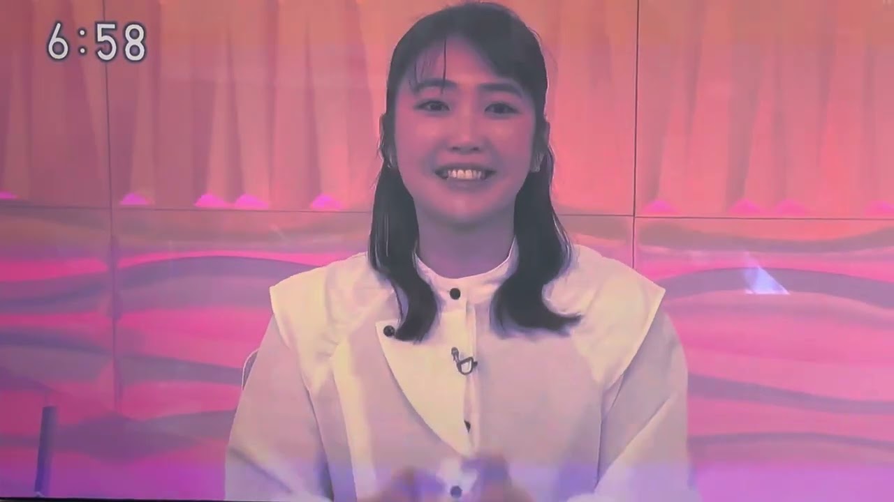 岩崎果歩 2024.3.22 NHK 富山人 担当最後 感謝 挨拶 - Moe Zine