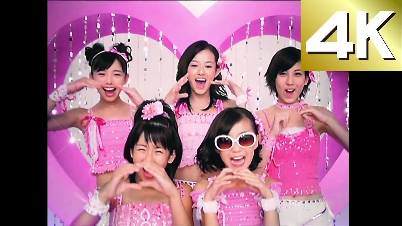 [4K 60fps]📀 °C-ute - 03rd 「大きな愛でもてなして」 歌詞字幕 [AI Upscaling] - Moe Zine