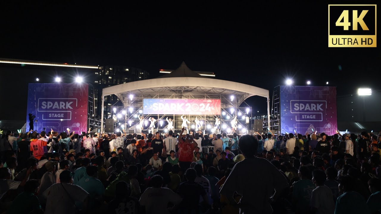 真っ白なキャンバス(白キャン)『SPARK 2024 in KAWASAKI』SPARKステージ(2024/7/15)【4K60p/Canon EOS R7】 - Moe Zine