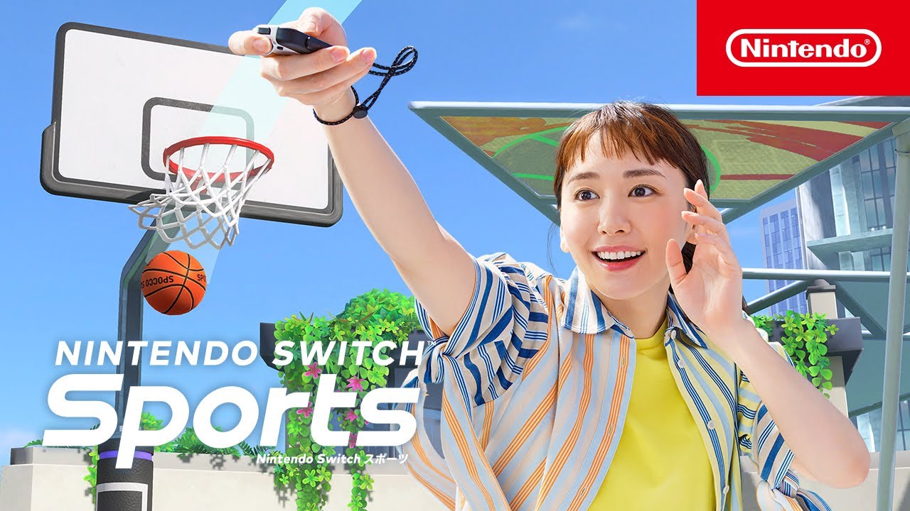 Nintendo Switch Sports CM バスケットボール篇 - Moe Zine
