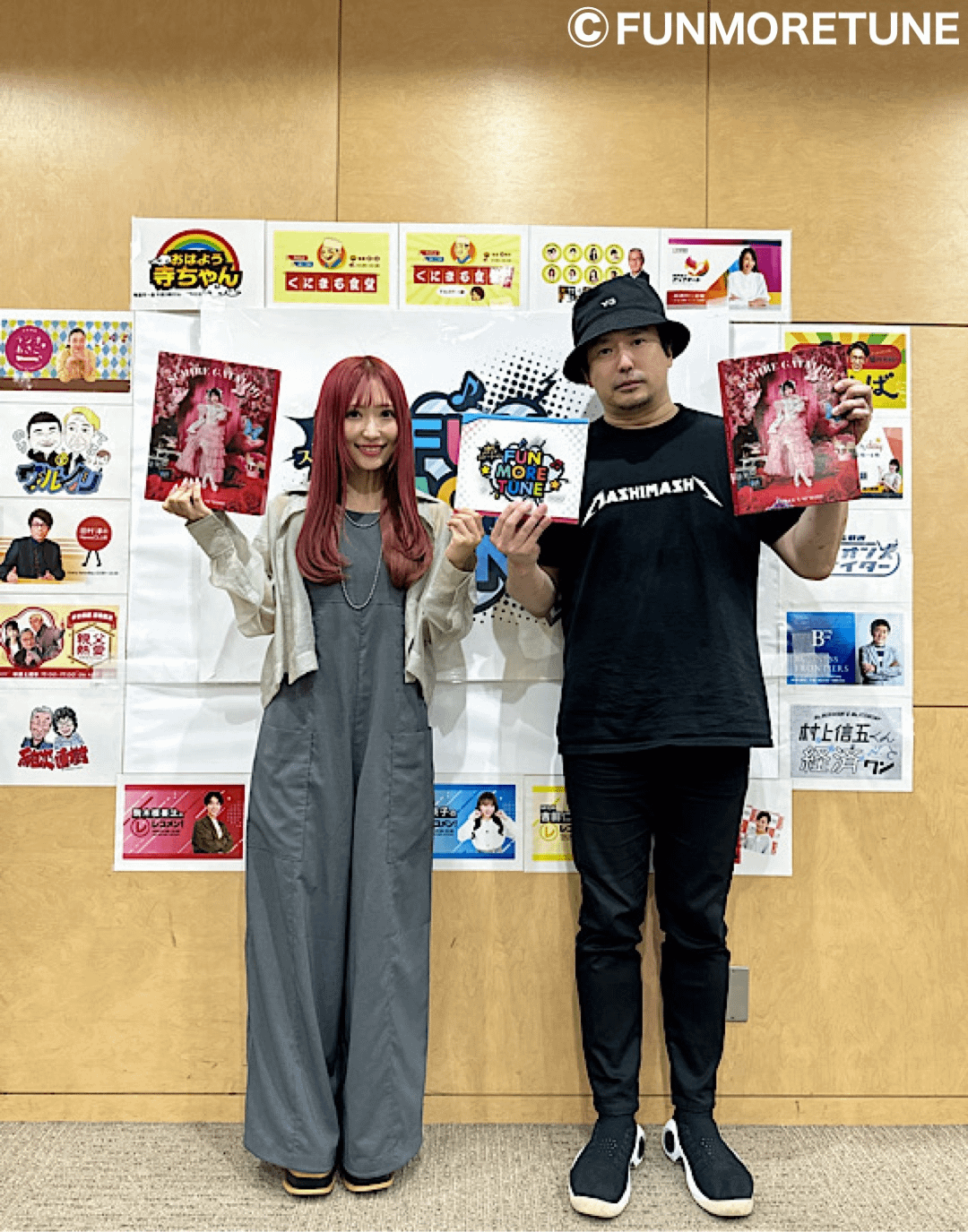 Shiraishi Haruka, Uesaka Sumire, and Yasumoto Hiroki from FUN MORE TUNE - Moe Zine