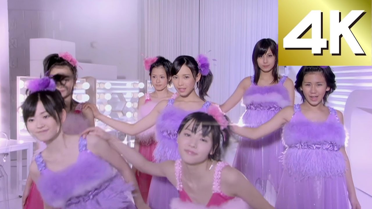 [4K 60fps]📀 °C-ute - 04th 「LALALA 幸せの歌」 日英歌詞字幕 [AI Upscaling] - Moe Zine