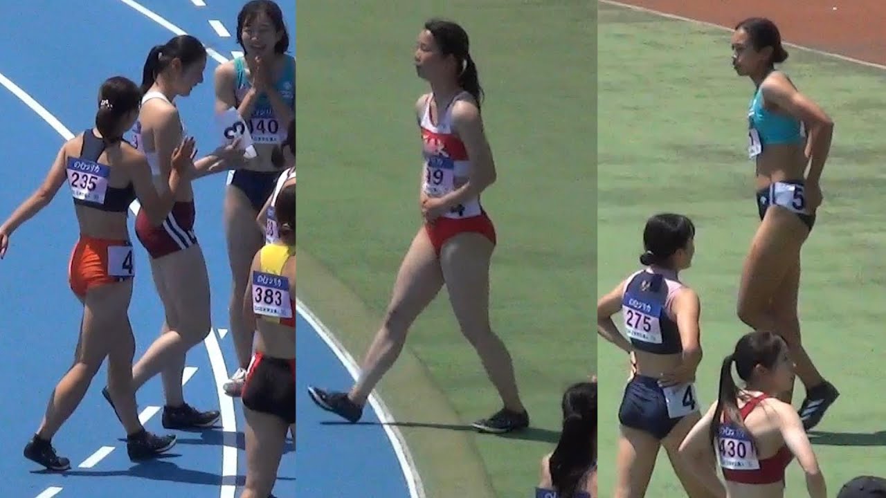 林・伊藤・高橋 準決勝 女子100mH 日本学生個人陸上2024 - Moe Zine