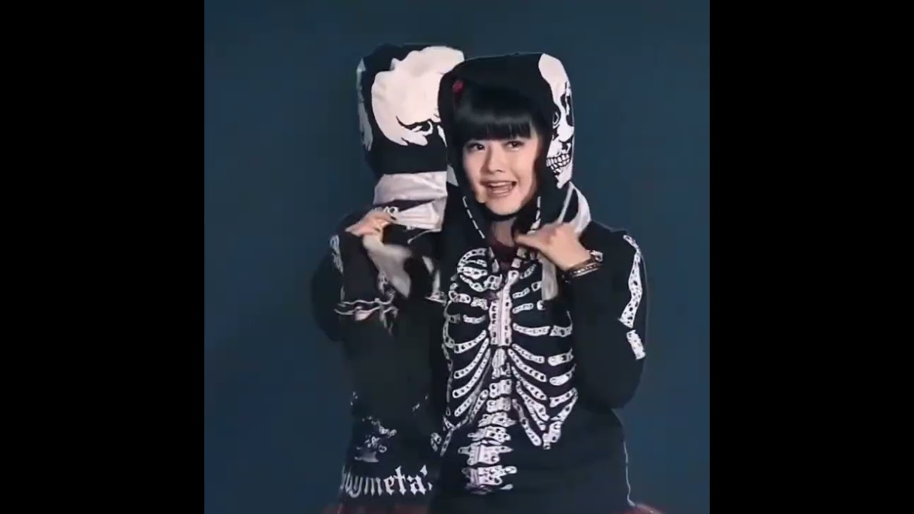 BLACK BABYMETAL🤘🏻🦊 #babymetaldeath #babymetal #moametal #yuimetal # ...