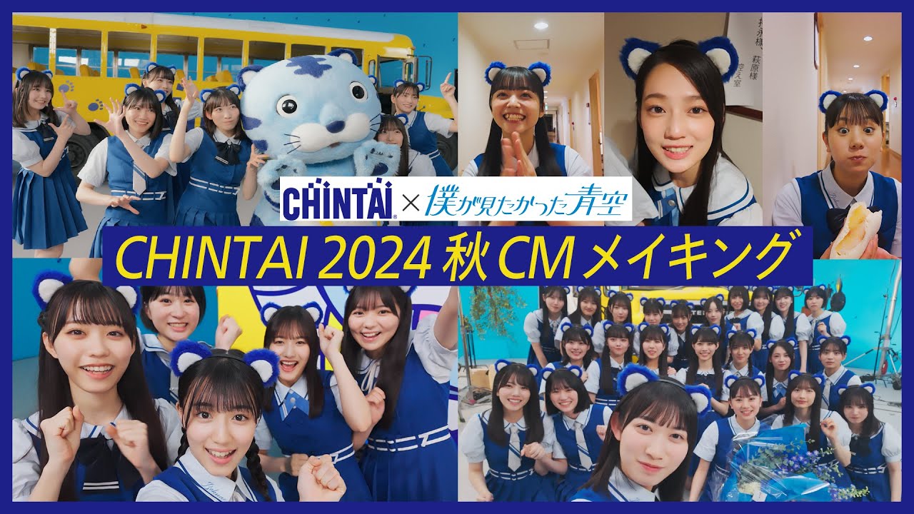 CHINTAI 2024秋CM「スペシャルメイキング」｜CHINTAI - Moe Zine