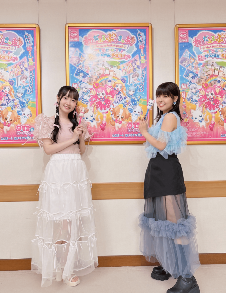 映画『ワンダフルプリキュア！』インタビューより、長縄まりあ、松田薩美、上田麗奈 - Moe Zine