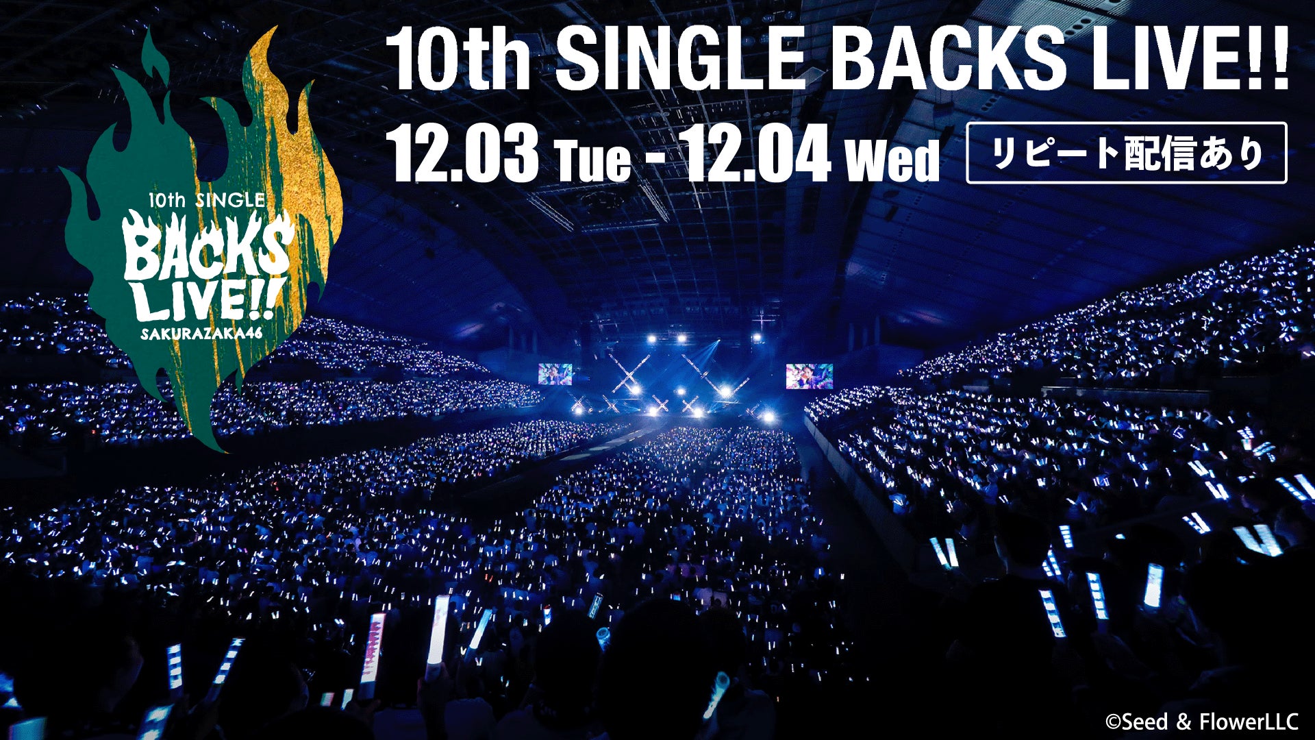 櫻坂46「10th Single BACKS LIVE!!」12月3日(火)、4日(水)にLeminoで生配信決定！ | 株式会社NTTドコモのプレスリリース - Moe Zine