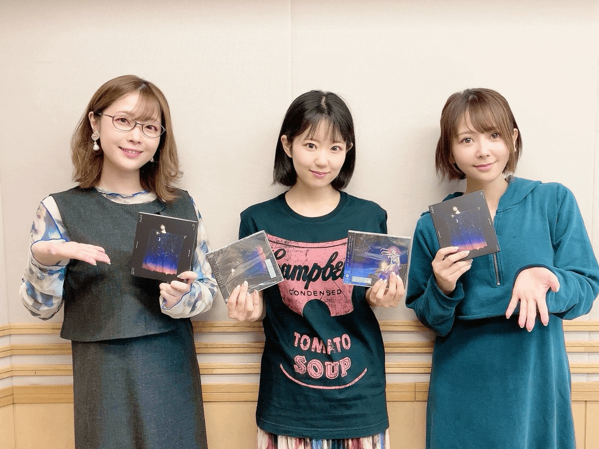 Uchiyama Yumi, Touyama Nao, and Taneda Risa from「Yumi&Risa no Laugh ...