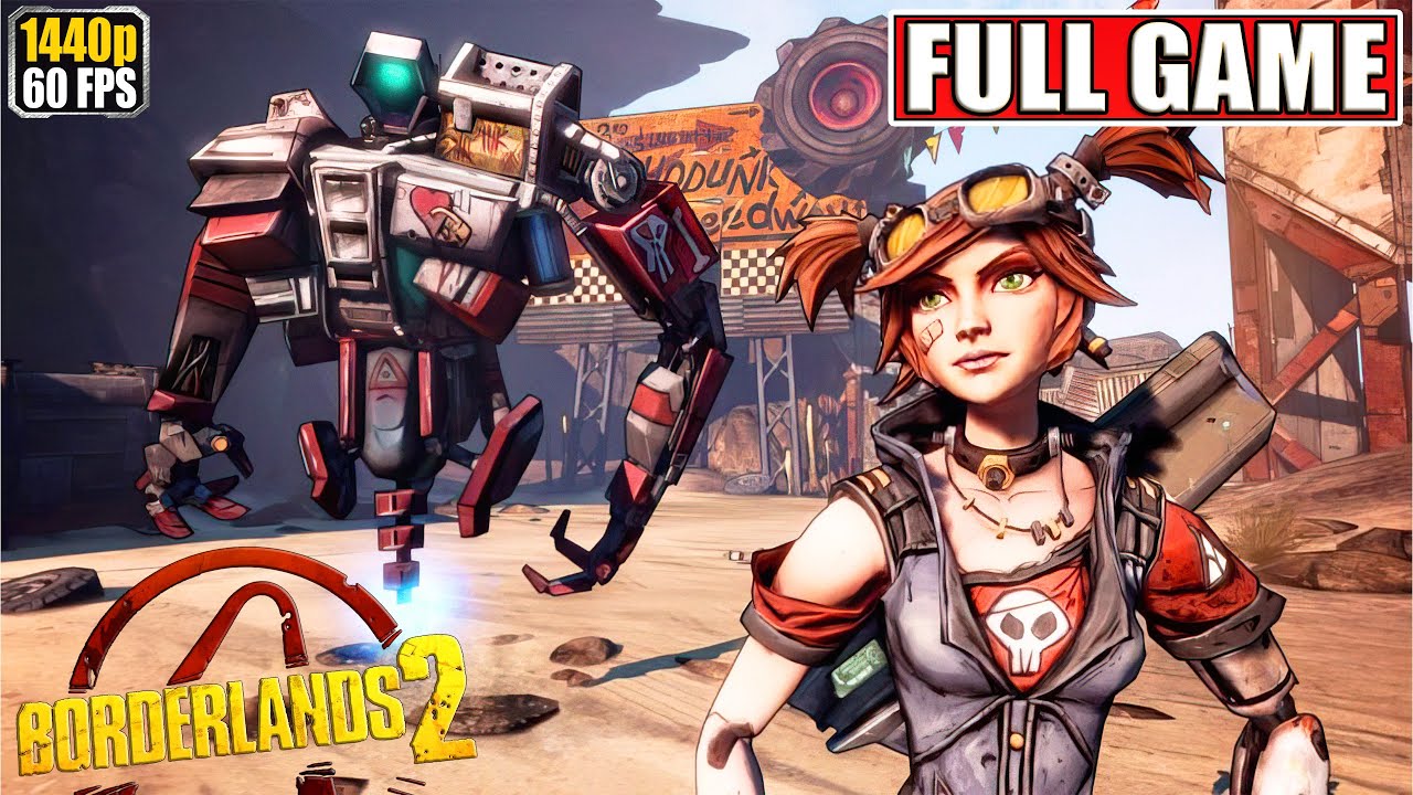 Borderlands 2 + Tiny Tina DLC Gameplay Walkthrough [Full Game Movie - All Cutscenes Longplay] No ...